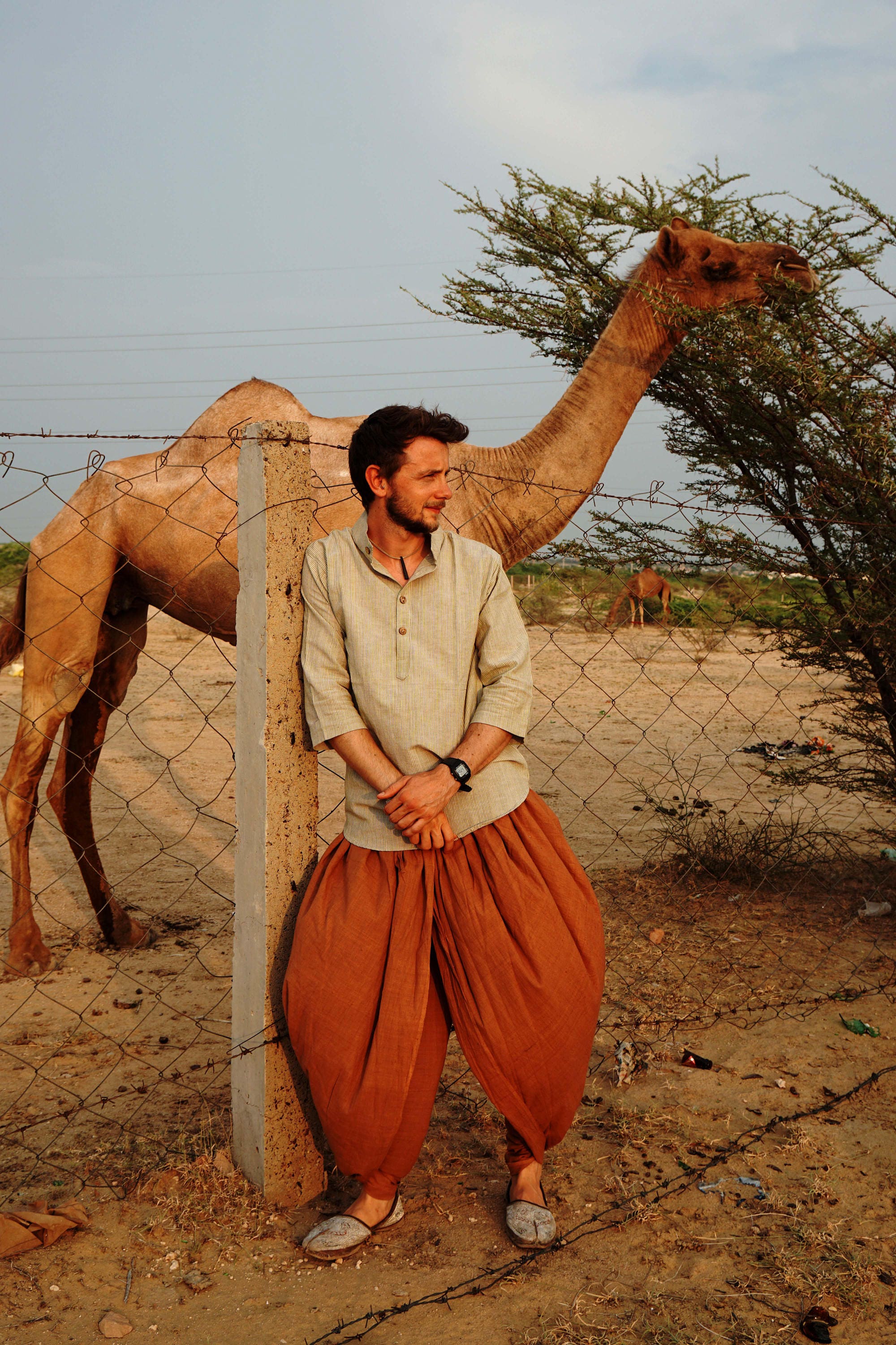 Gandhi fabric Dhoti Trousers | Etsy