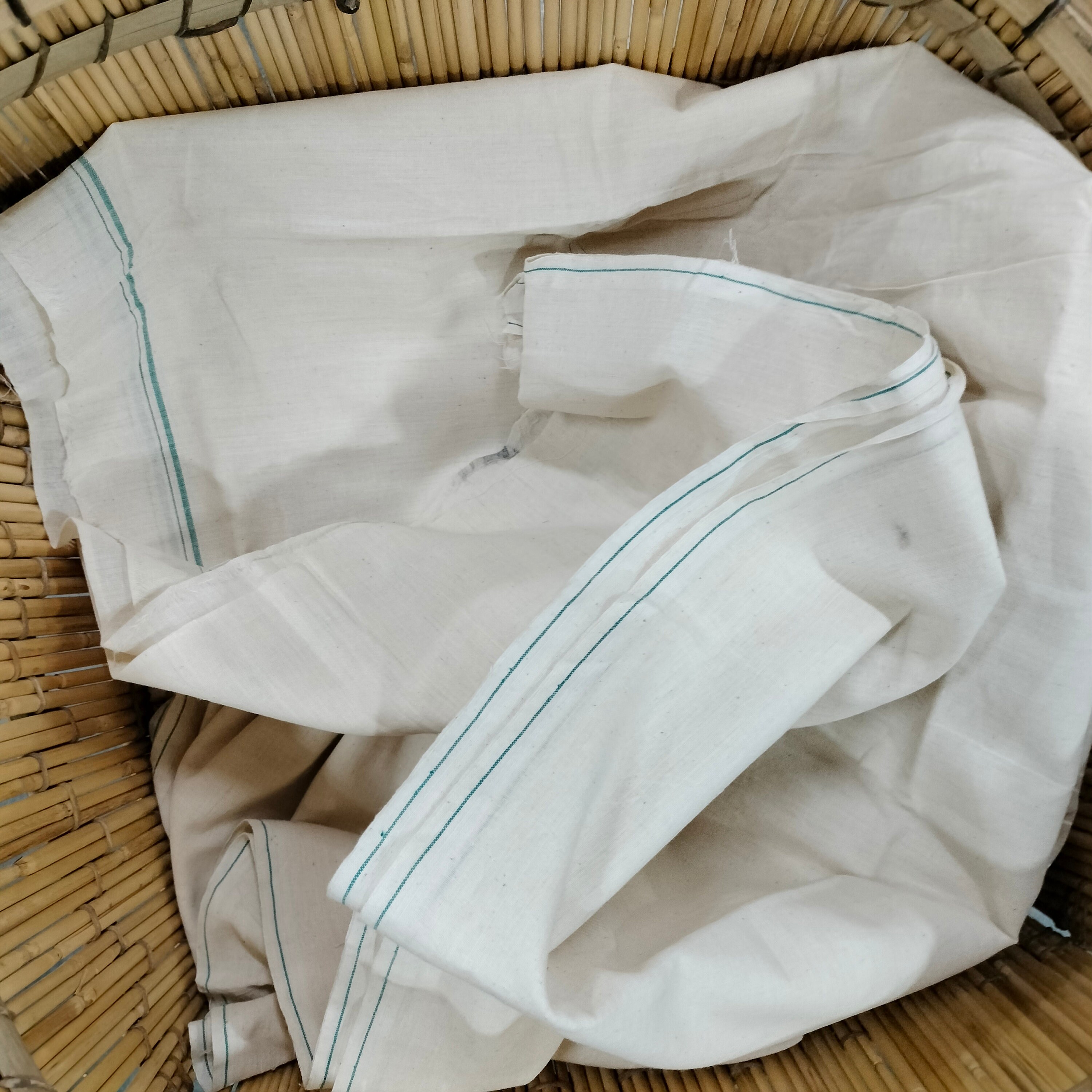 Cotton Dhoti/ Cotton Fabric/ Khadi Fabric - Etsy