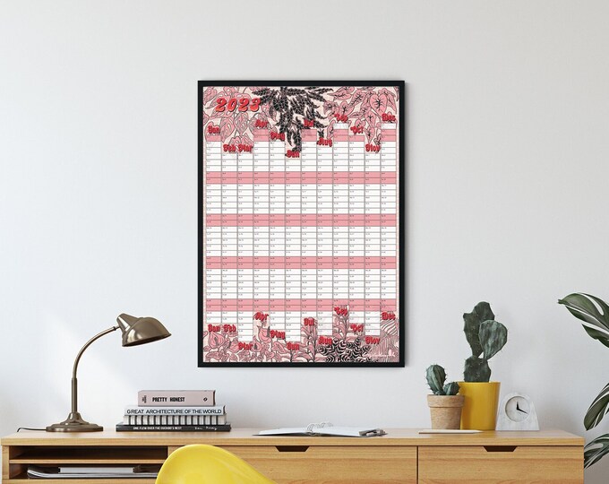 2023 Wall Planner | Year Planner | Calendar | Assignment Tracker ...