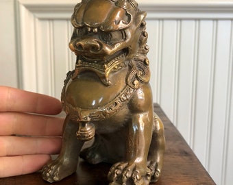 Foo dog statue | Etsy