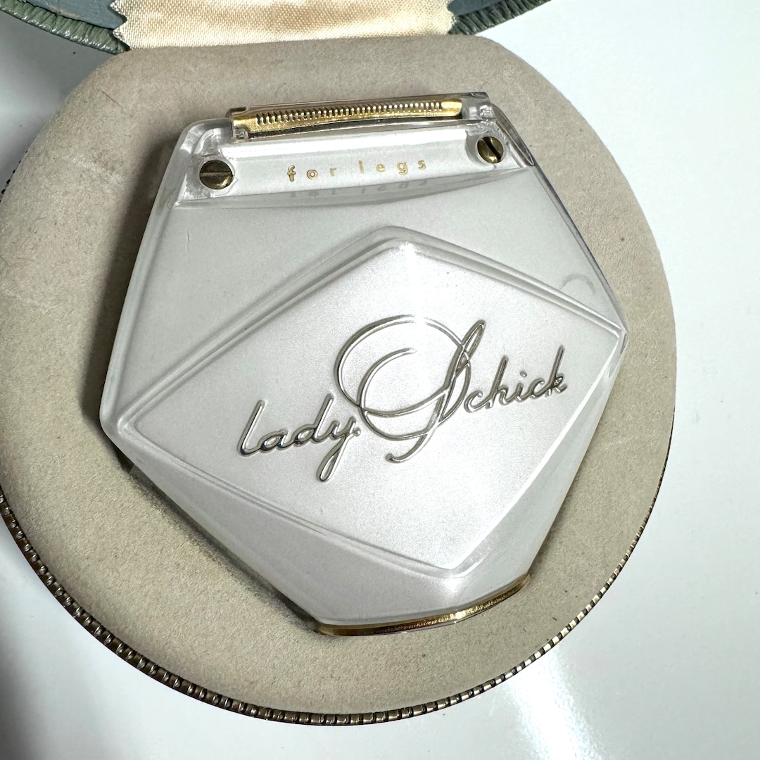 Vintage 1950's Lady Schick Electric Shaver Working With Case ...