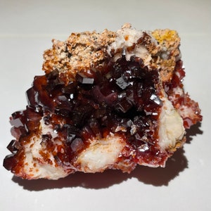 Rare 2.8” Museum Quality Gem Red Lustrous Vanadinite Aesthetic Crystal ...