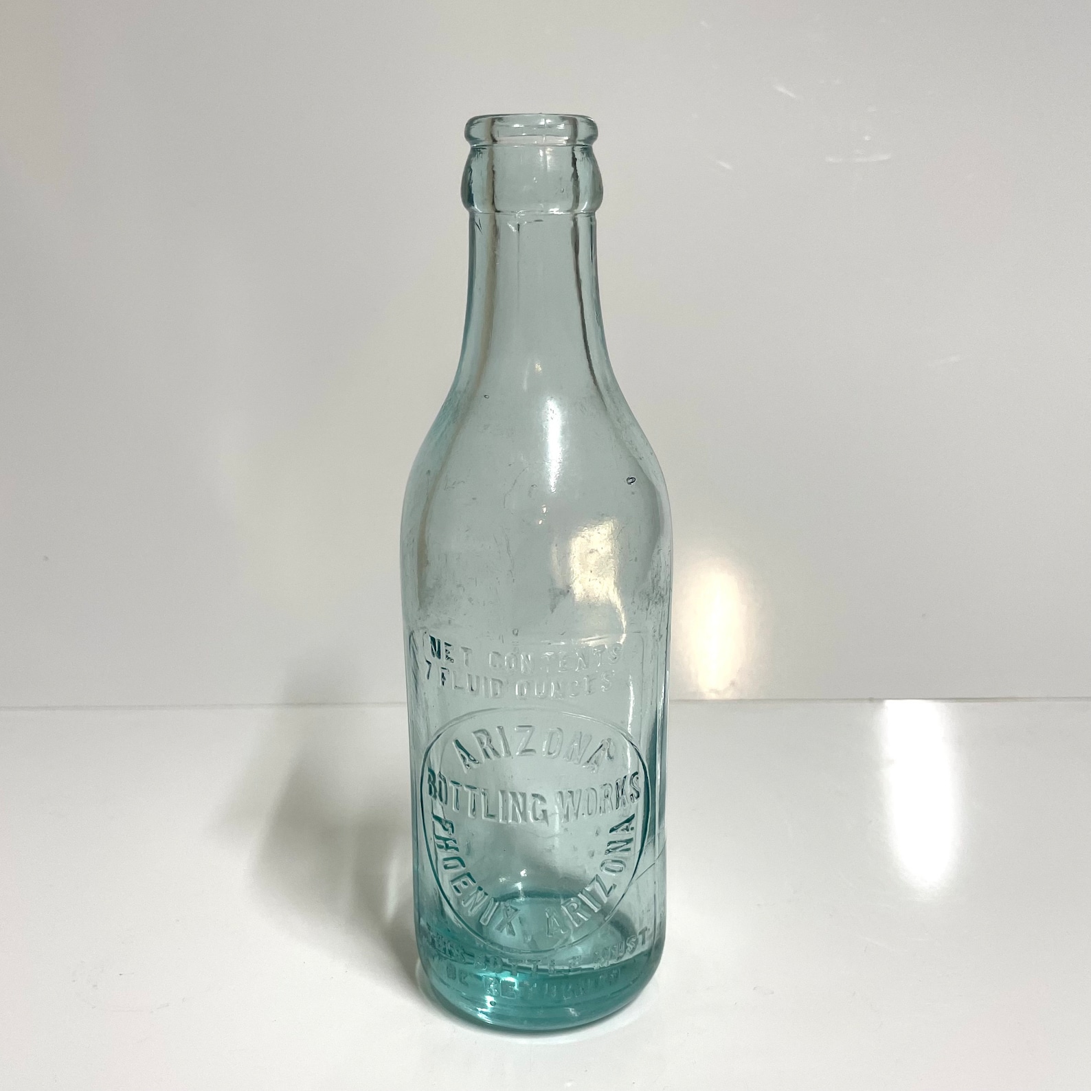 Rare Vintage Arizona Bottling Works Glass Bottle Early 1900s ...
