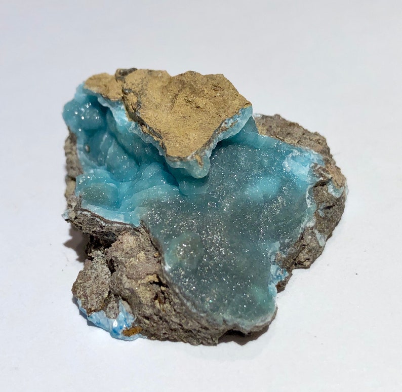 Rare 23g 1.3 Botryoidal Gem Blue Hemimorphite Crystal | Etsy