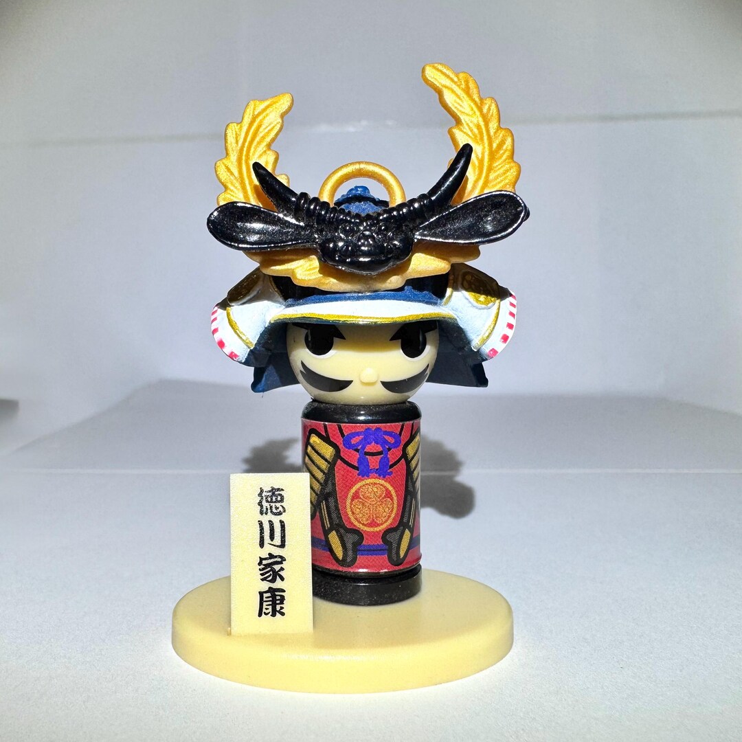 Vintage 2.4” Japanese Samurai Tokugawa Ieyasu Figurine Unique ...