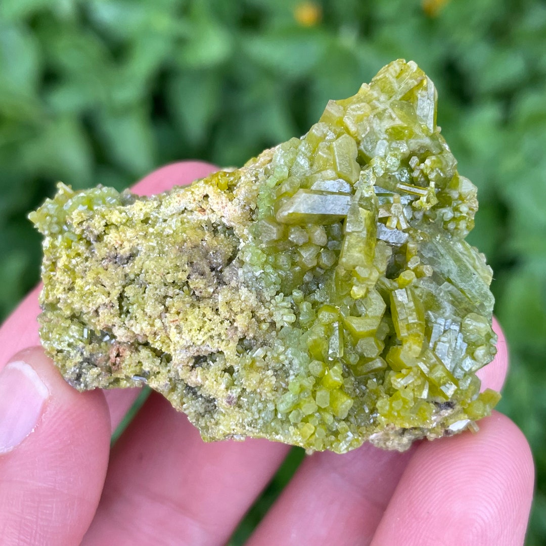 Rare 1.9 Museum Quality Large Gem Green Pyromorphite Crystal - Etsy