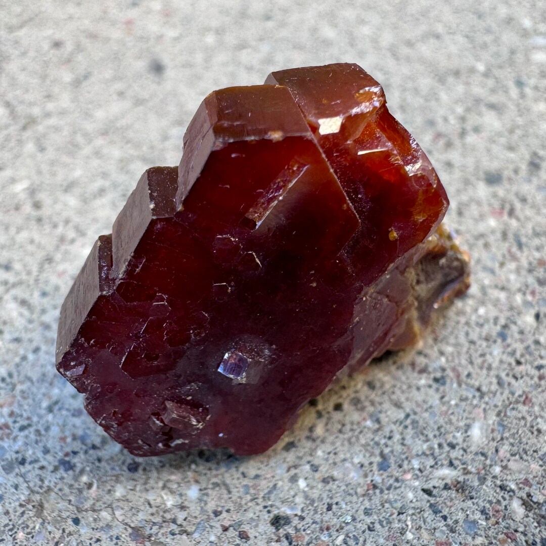 Rare 1.1” Red Gem Vanadinite Crystal Cluster 14.9g Mineral Specimen ...