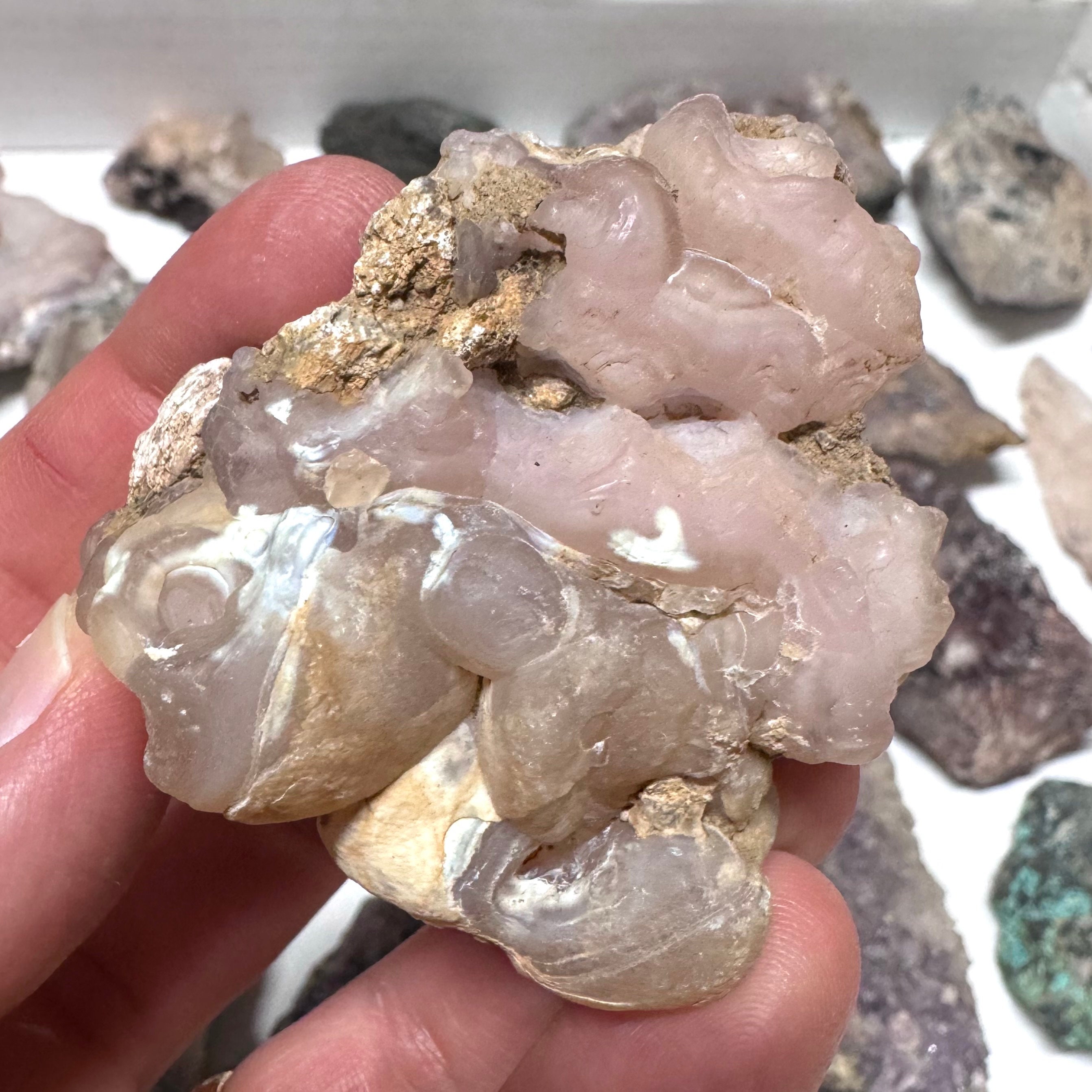 23pc Lot Arizona Mixed Flat Crystal Collection Set 5.75lb Quartz ...