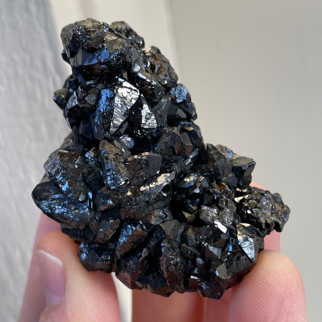 Rare 2.2” Museum Quality Lustrous Descloizite Crystal Cluster 100g ...