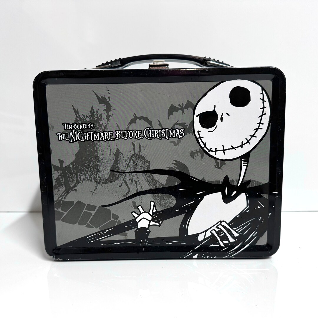 Vintage Jack Skellington Neca Lunchbox Tim Burton’s the Nightmare ...