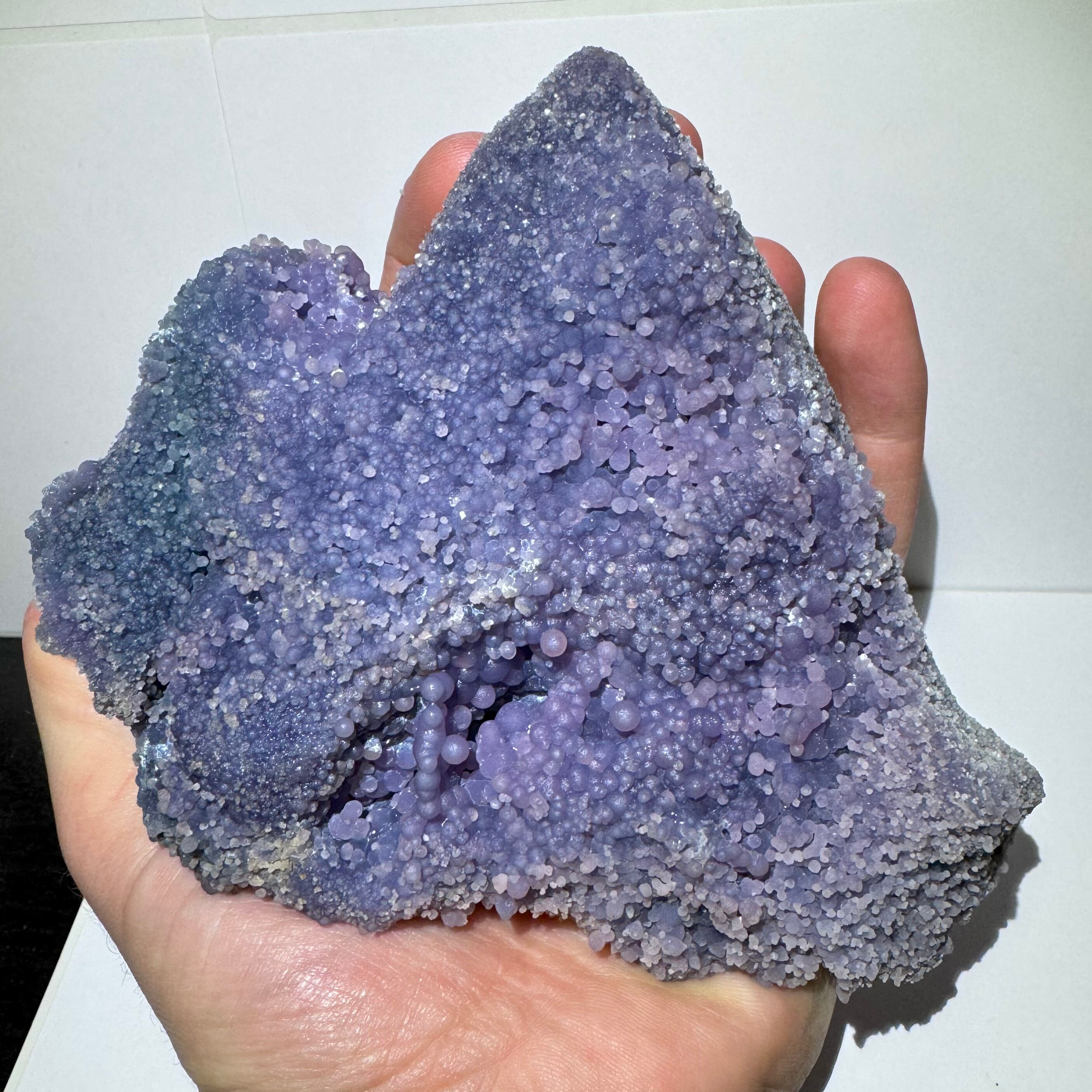 Rare 5.1” Large Grape Agate Botryoidal Chalcedony Crystal Cluster 1 ...