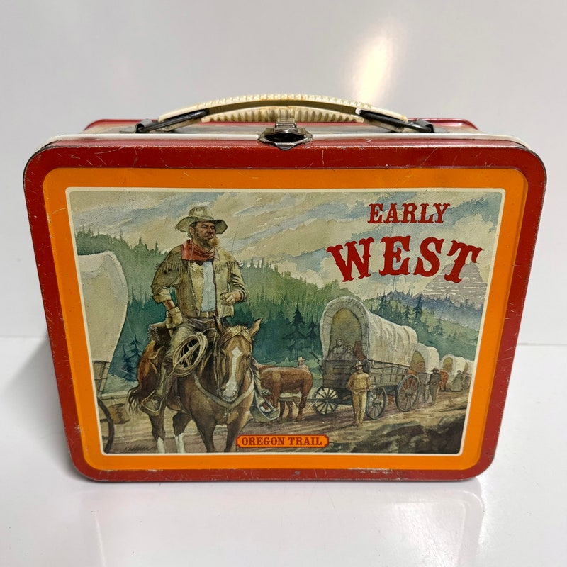Vintage Lunch Box - Etsy