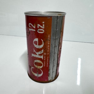 Rare Antique Coca Cola Soda Can Collectible Vintage 1963 2nd Generation ...