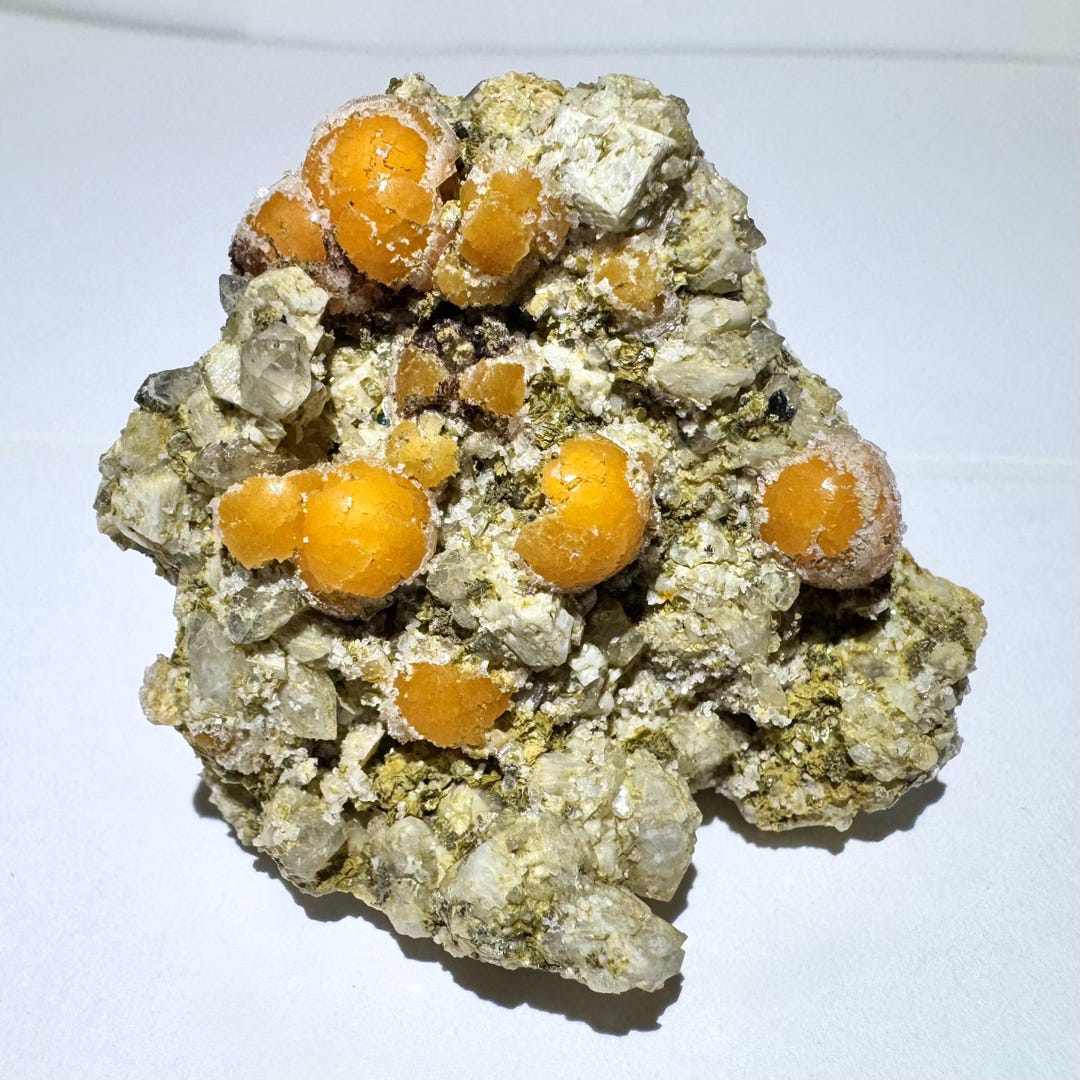 Vera Cruz Stellerite With Quartz, Muscovite, Feldspar Crystal Cluster 1 ...