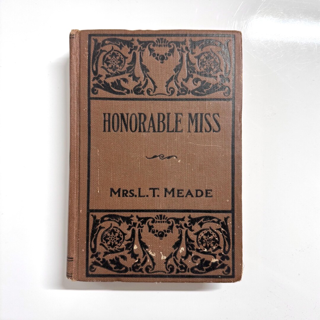 Antique the Honorable Miss Novel Early 1900s Vintage Collectible Book ...