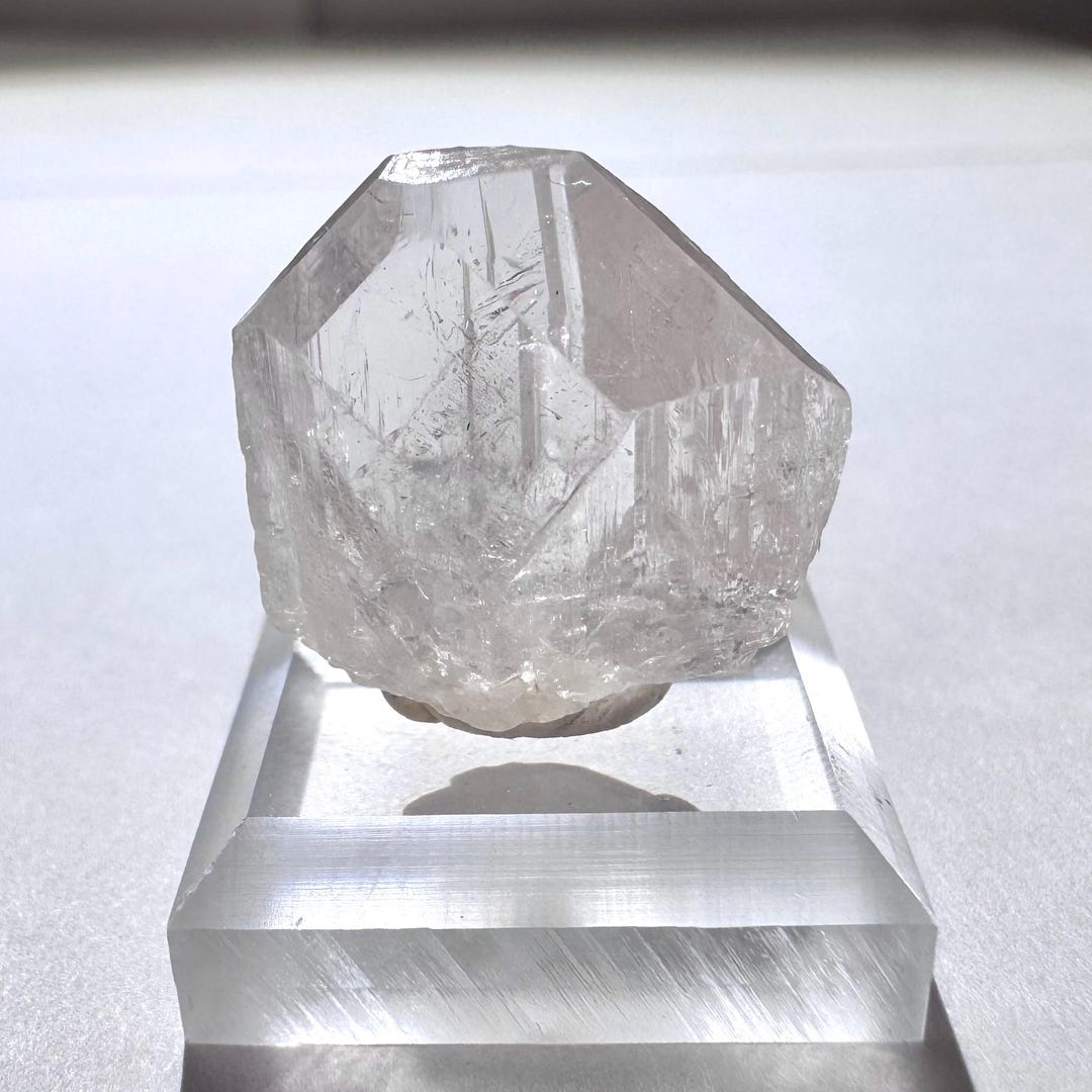 Small Rare Facet Grade Clear Gem Danburite Crystal 2.8g Terminated ...