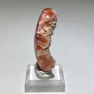 Rare 1.2” Inesite W Quartz & Freeform Polished Reverse Crystal 5.7g ...