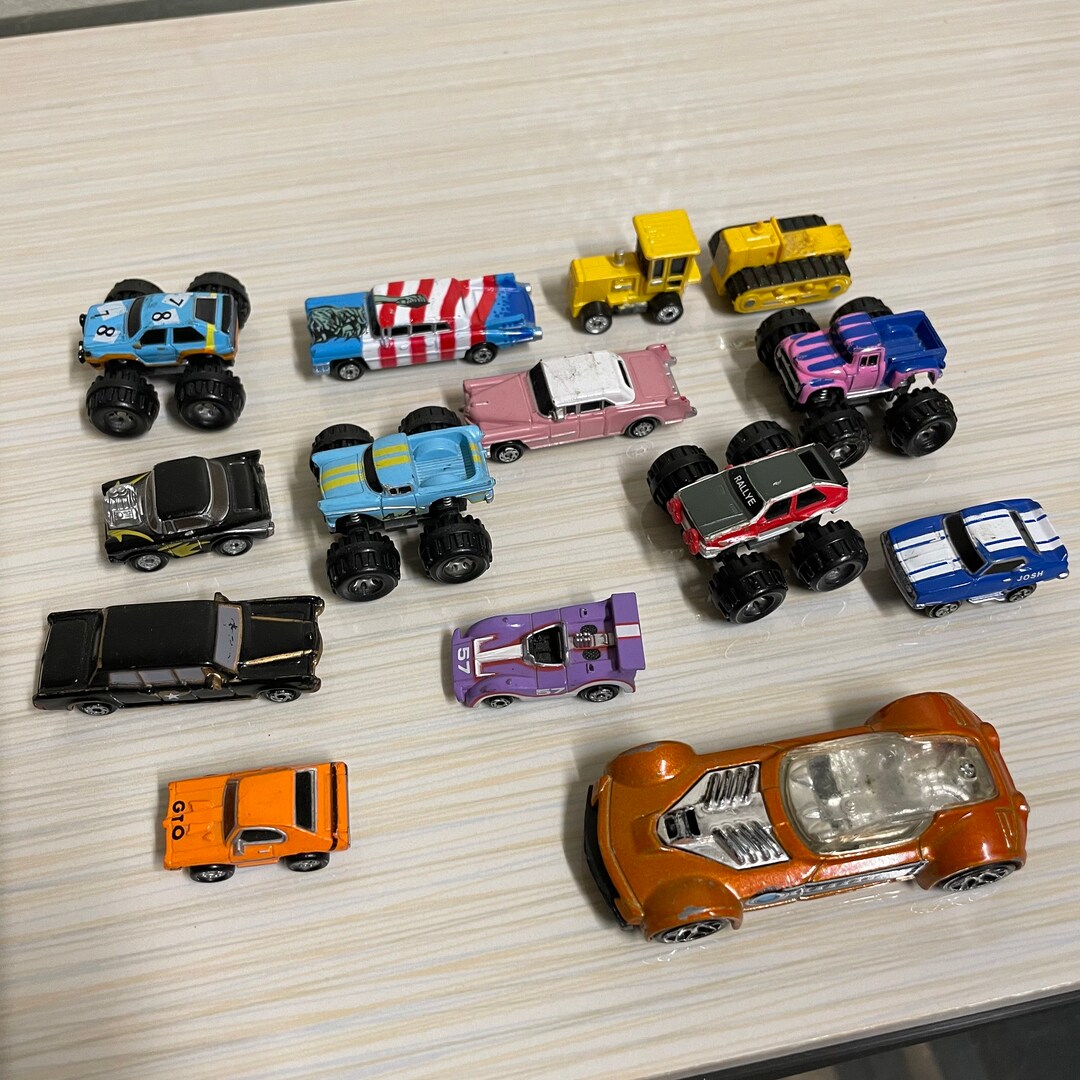 14pc Lot Vintage Mini Toy Car Collection Set Wholesale - Etsy