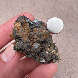 6pc Lot Magnetite With Quartz & Feldspar Crystal Set 206g 1.3”-2.7 ...