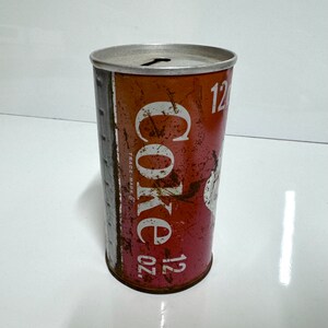 Rare Antique Coca Cola Soda Can Collectible Vintage 1963 2nd Generation ...