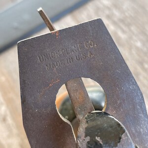 Vintage 8.2” Carpenter Tool - Union Transitional Hand Plane New Britain ...