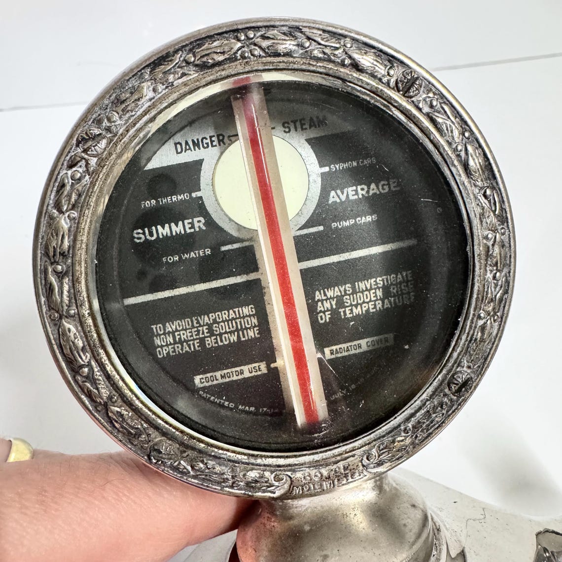 Rare Antique 1918 Boyce Motometer Universal Ford Model T Gauge Vintage ...