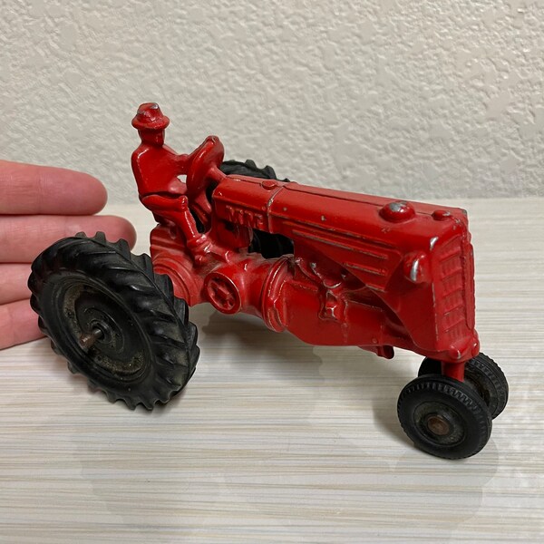 Antique Toy Tractor - Etsy