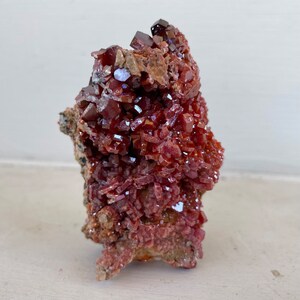 Rare 2.8” Museum Quality Gem Red Lustrous Vanadinite Aesthetic Crystal ...