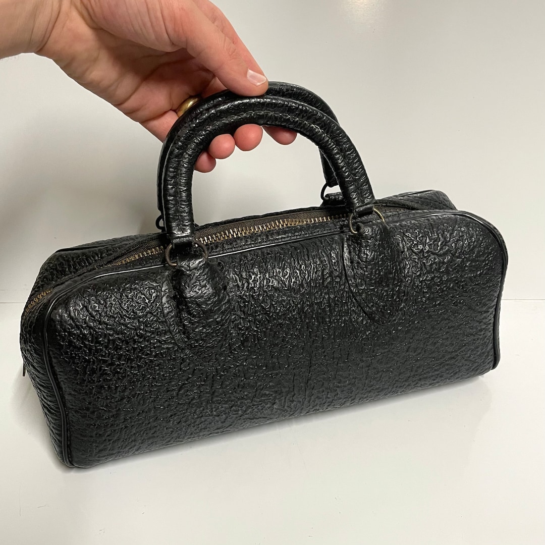 Rare 12 Antique Talon Black Leather Doctor Medical Briefcase 1930s ...