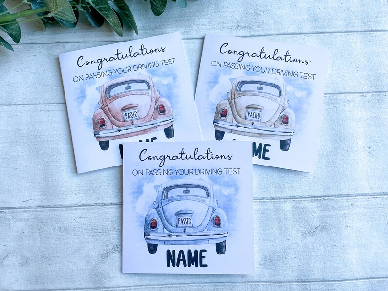 Driving Test Pass Card, Passed, Well Done, Congratulations, Driver ...