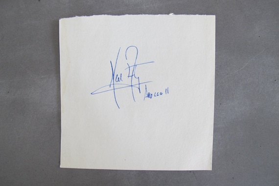 Neil Armstrong Signature