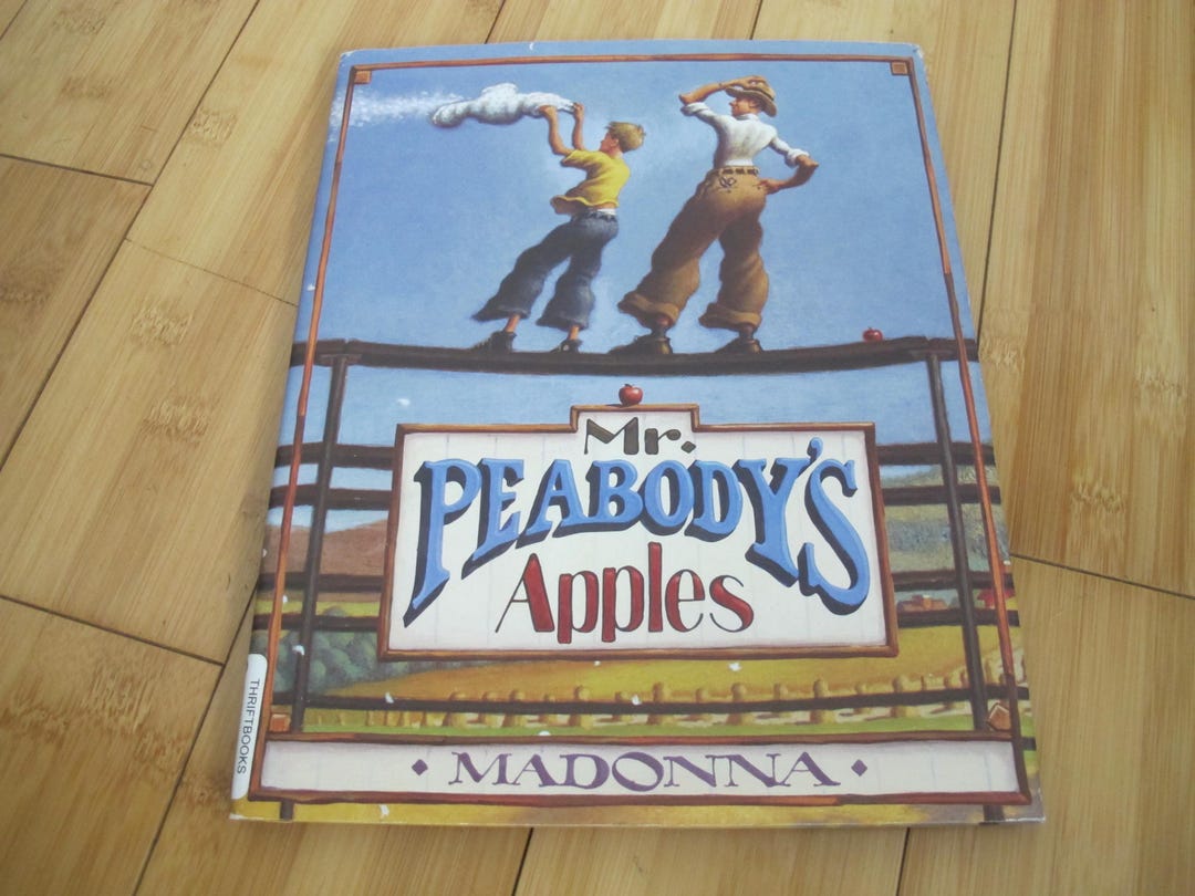 Madonna HAND SIGNED Mr. Peabodys Apples Book 1st Edition & Printing ...