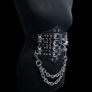 Spike Belt, Goth Spiked Belt,corset Belt - Etsy
