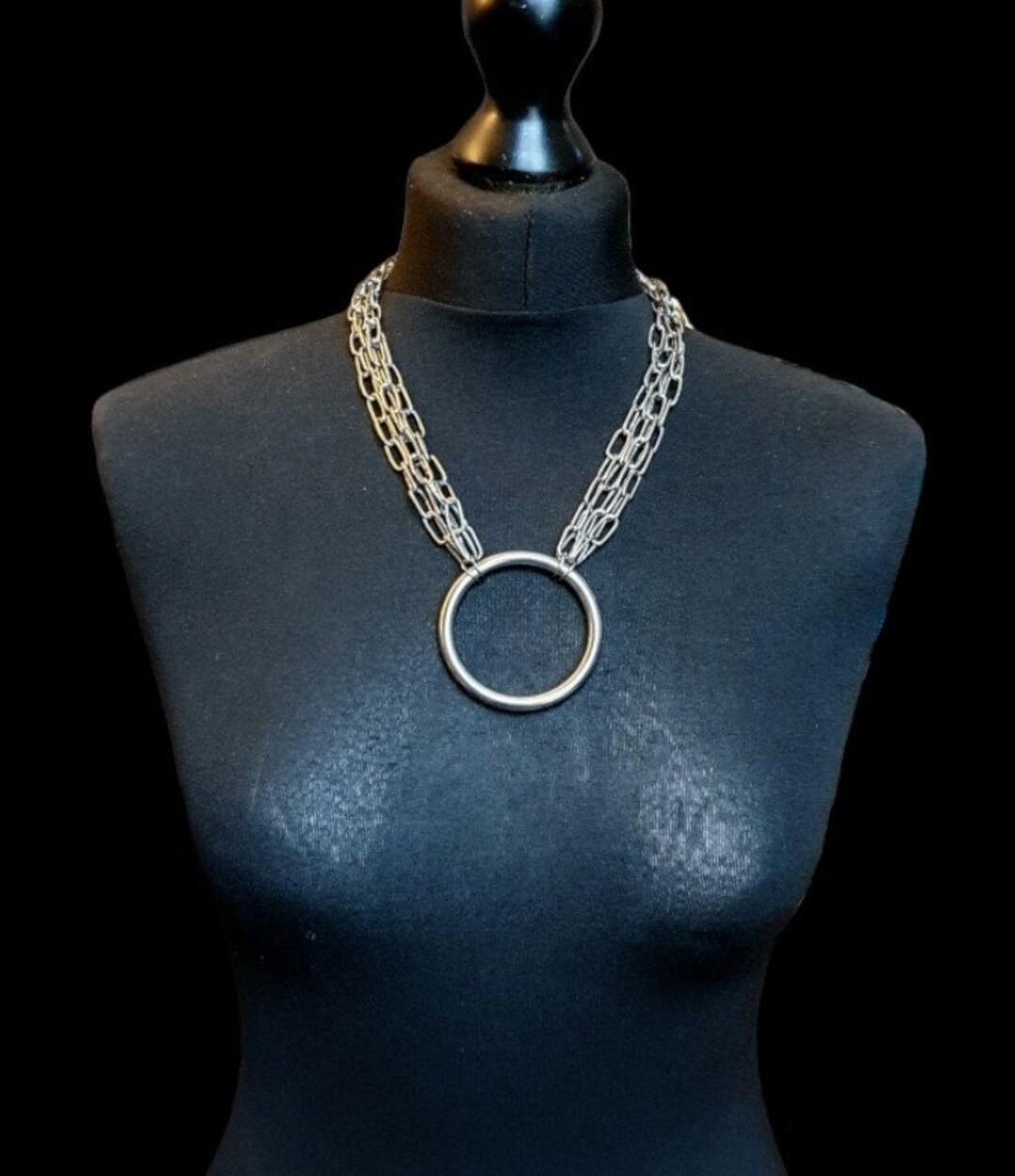 Heavy Stainless Steel Necklace, Goth Necklace, Chain Necklace - Etsy