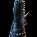 Goth Boots / Punk Platform Boots/unisex Spiked Goth Boot /mid Calf ...