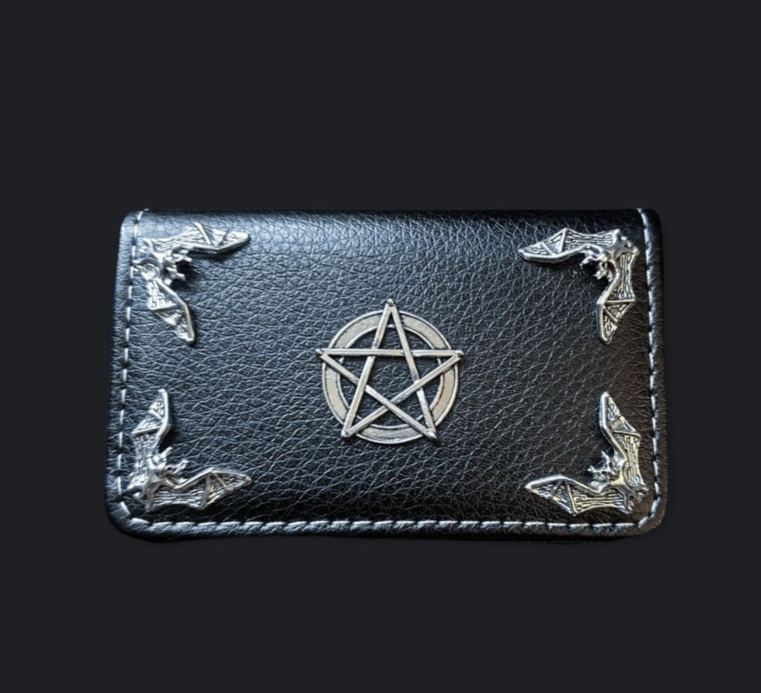 Pentagram Business Card Holder- Bat Card Case, Credit Card Holder ...