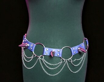 Spiked Belt - Etsy