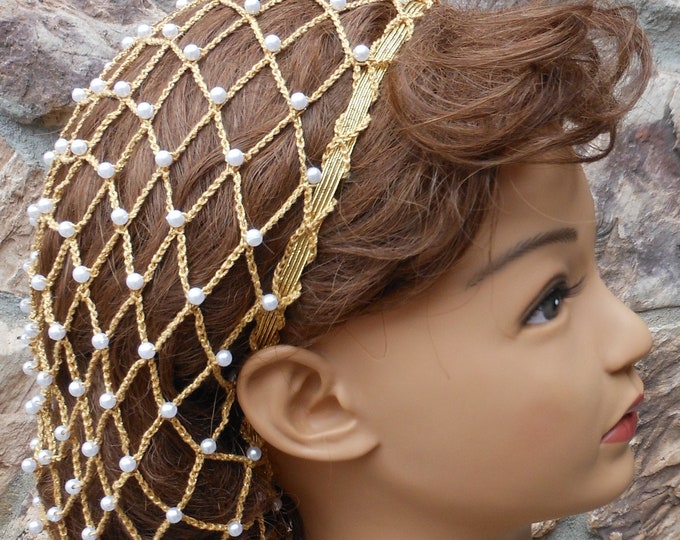 Hair 1-2 Inches BELOW Shoulders Beaded Metallic Gold - Etsy