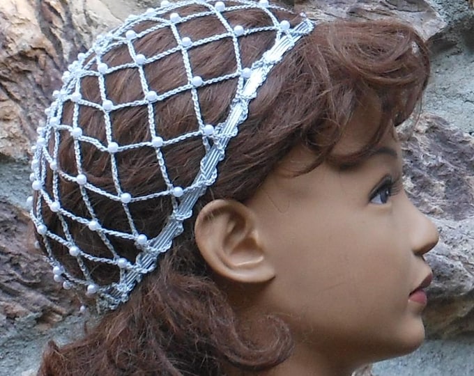 Medieval Renaissance Crespine, Crespinette Headpiece, Renaissance ...