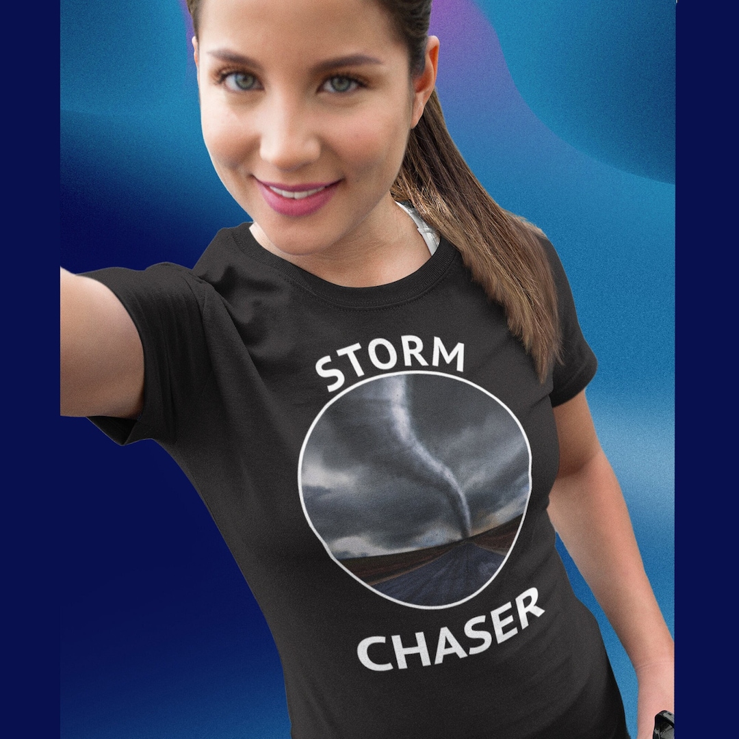 Youth Storm Chaser Weather Storm Tornado Hurricane Chaser Short Sleeve ...