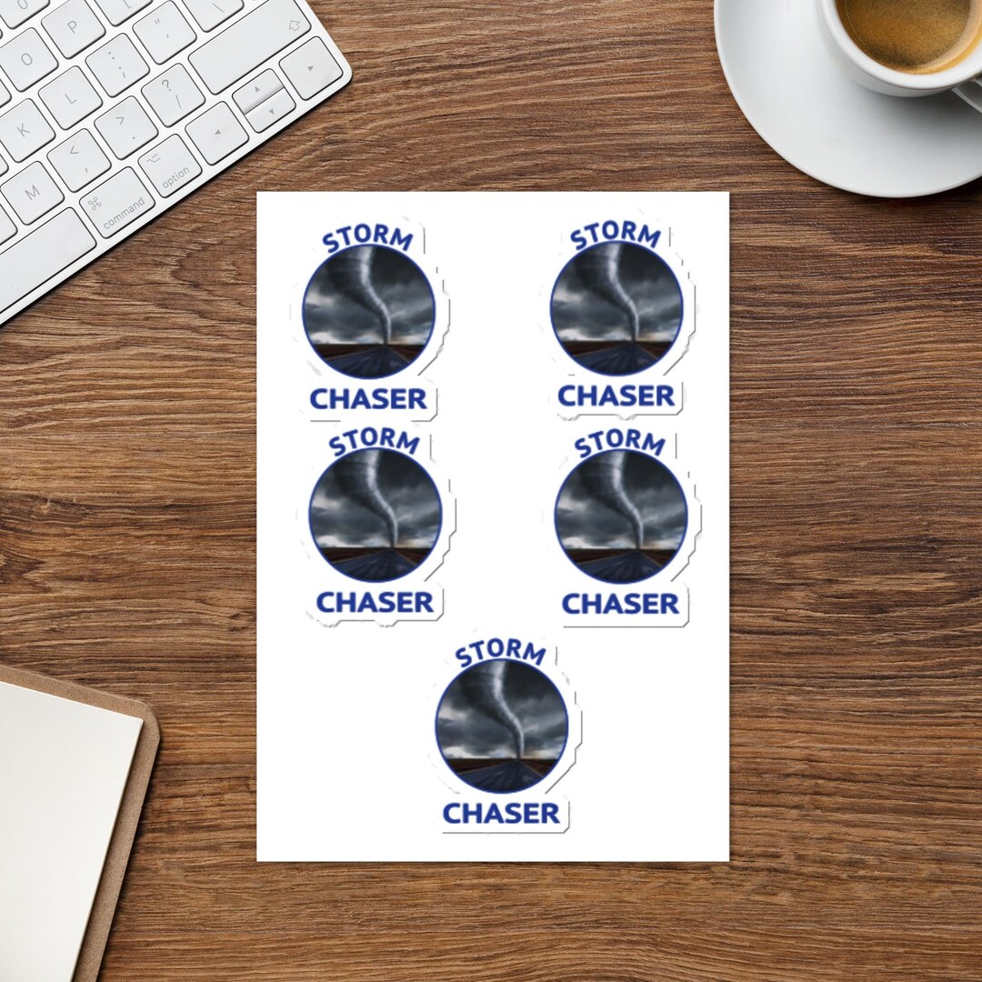 Storm Chaser Meteorologist Weather Enthusiast Sticker Sheet - Etsy