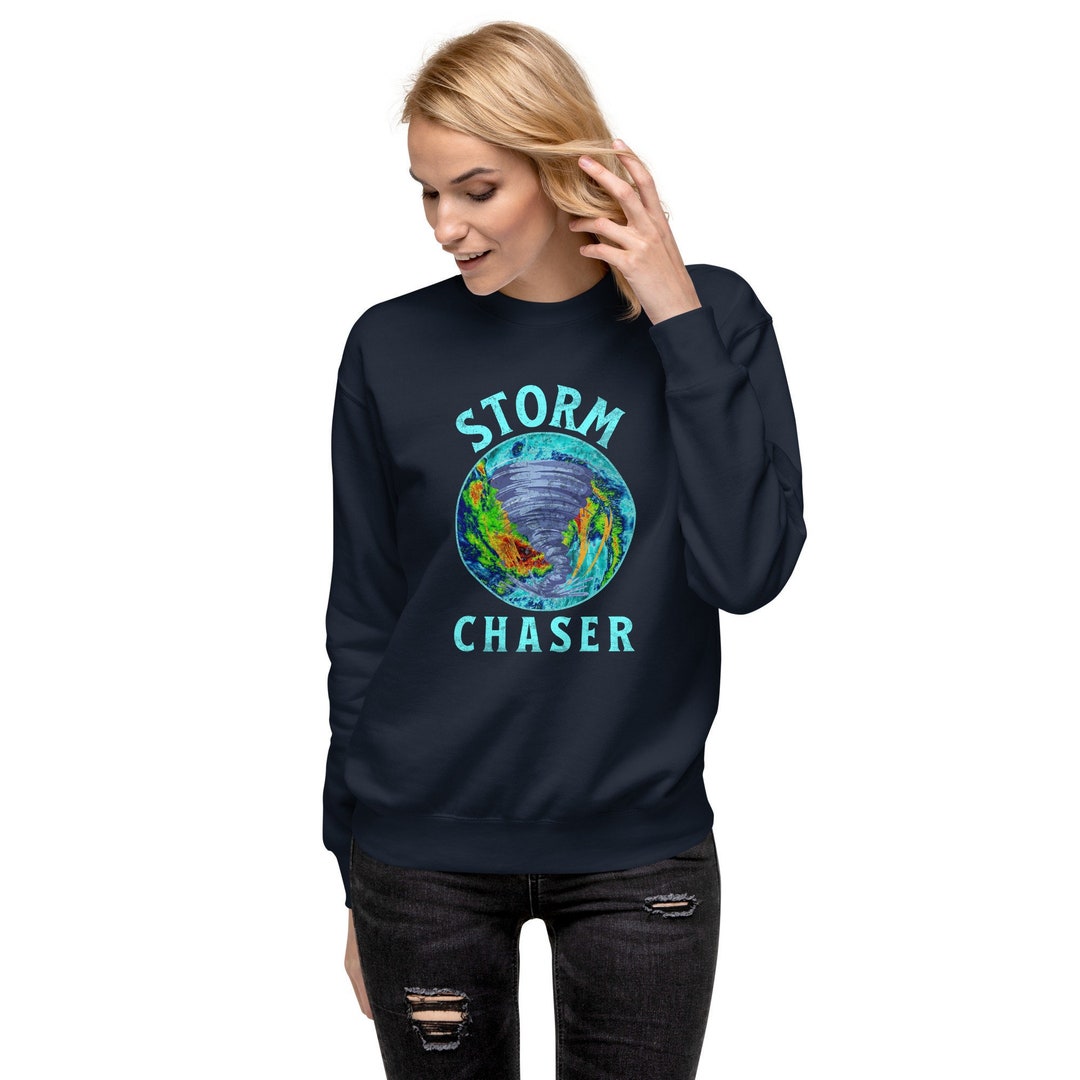 Storm Chaser Sweatshirt: Tornado & Hurricane Apparel - Etsy