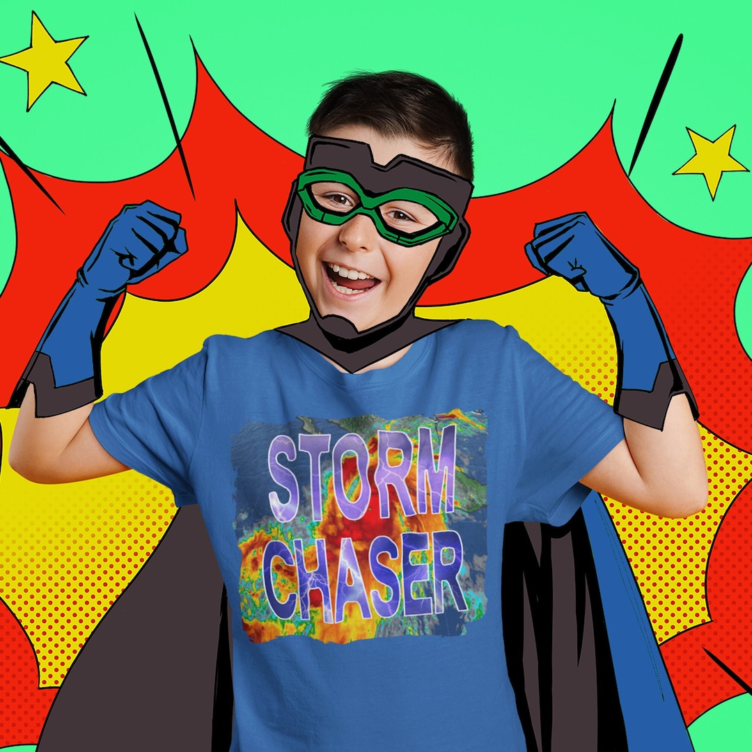 Youth Storm Chaser T-shirt: Weather Watcher Meteorology Tee - Etsy