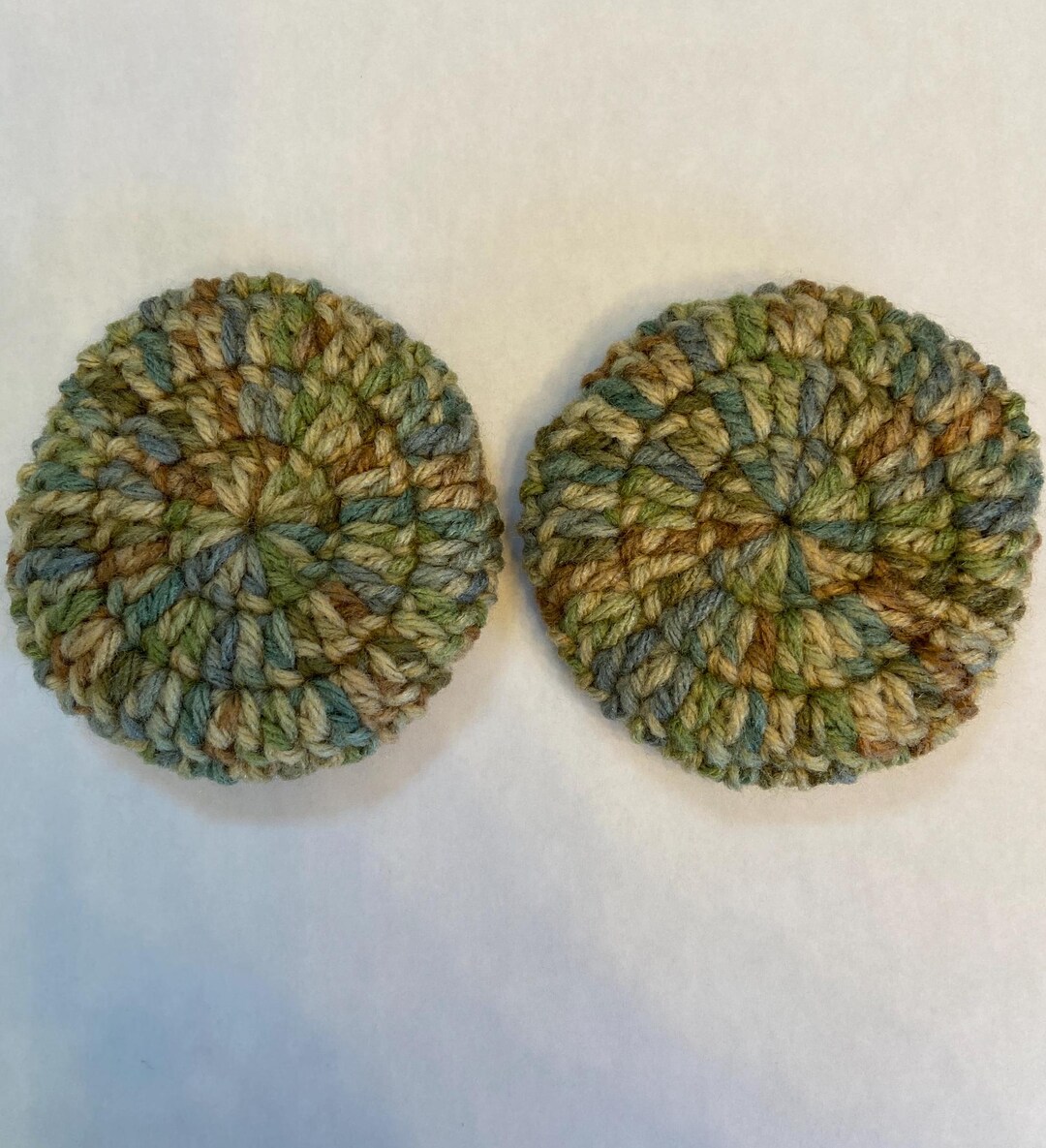 Crocheted Ear Muffs, Ear Muffs, Ear Warmers, Bandless Earmuffs - Etsy