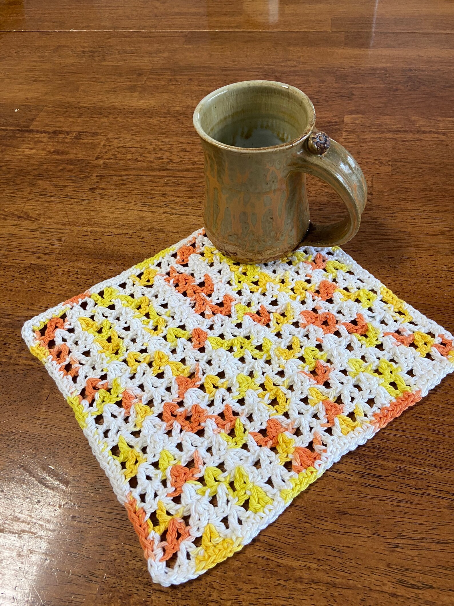 Crocheted Dishcloth Crocheted Wash Cloth Crocheted Items - Etsy