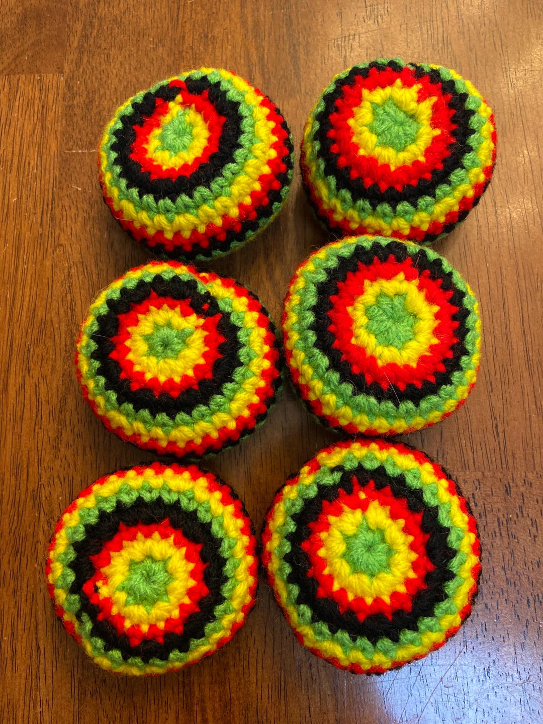 Crocheted Hacky Sacks: Fun Footbag Toy - Etsy