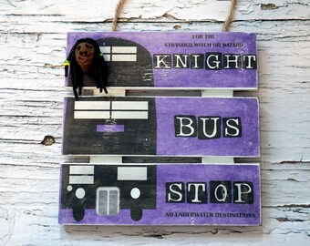BUS STOP Metal Sign 6x12 40'S 50'S - Etsy