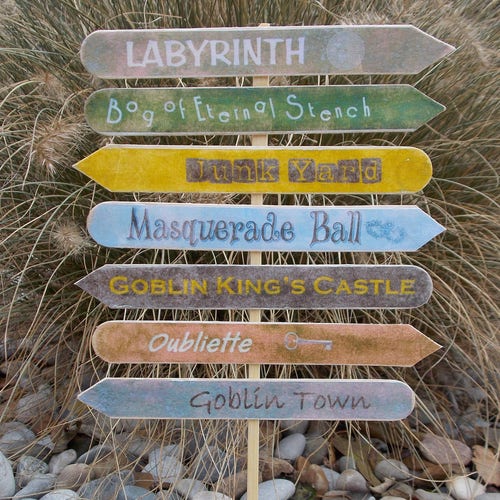 Labyrinth Sign Post - Etsy
