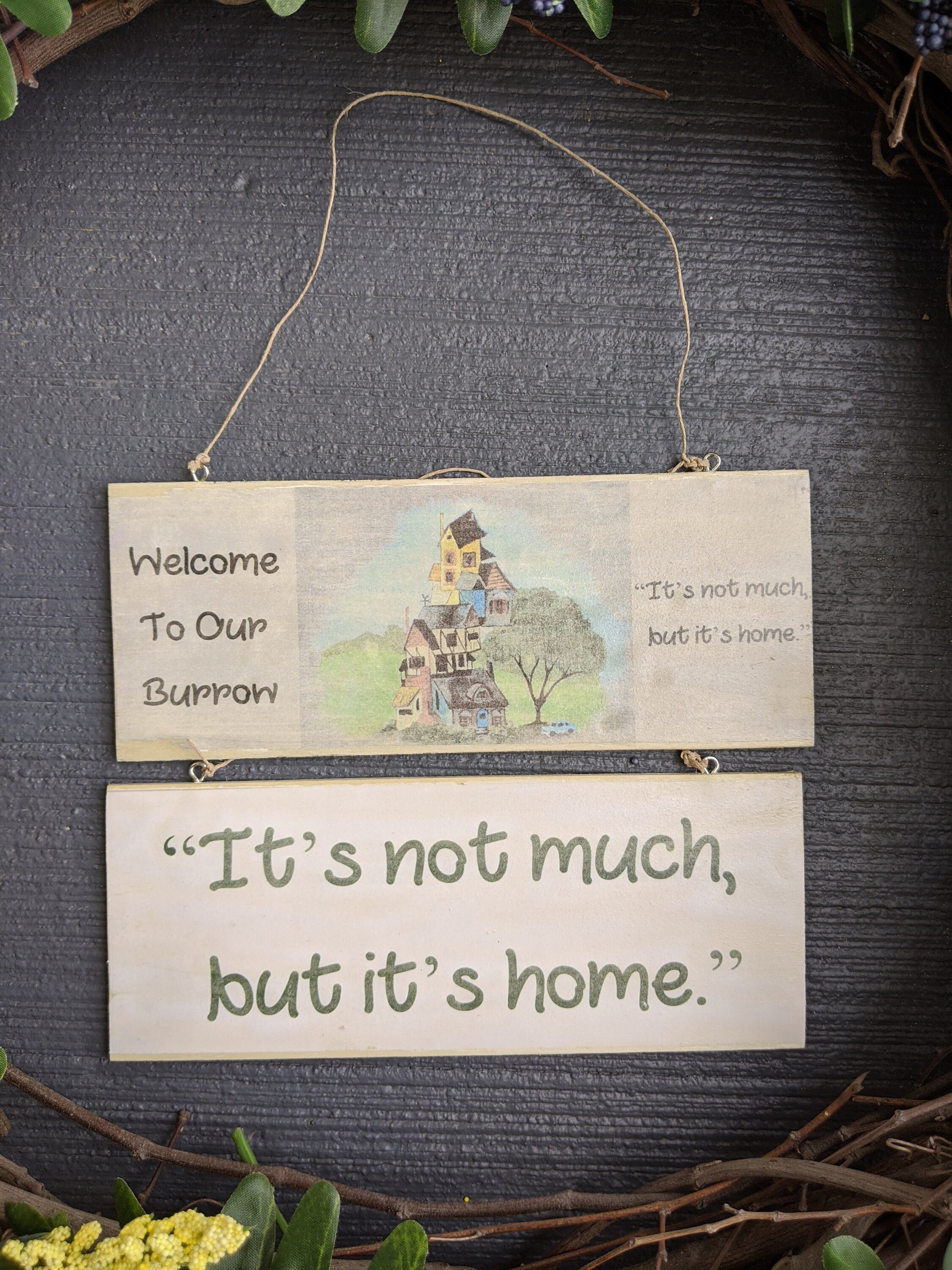 Burrow Door Sign | Etsy