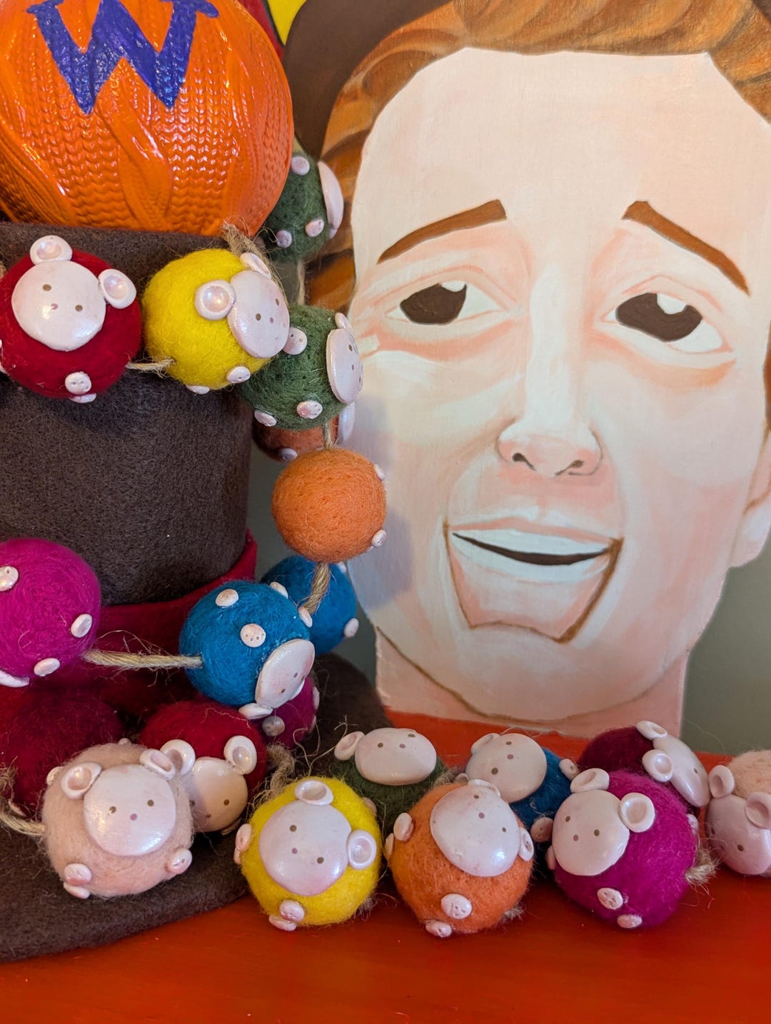 Handcrafted Puffs Garland: Wizard World Inspired Decor - Etsy
